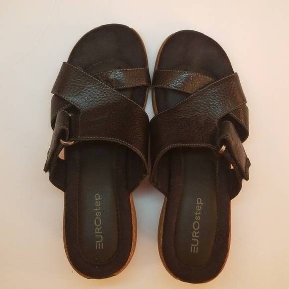 Eurostep | Shoes | Eurostep Constance Thong Wedge Slides | Poshmark